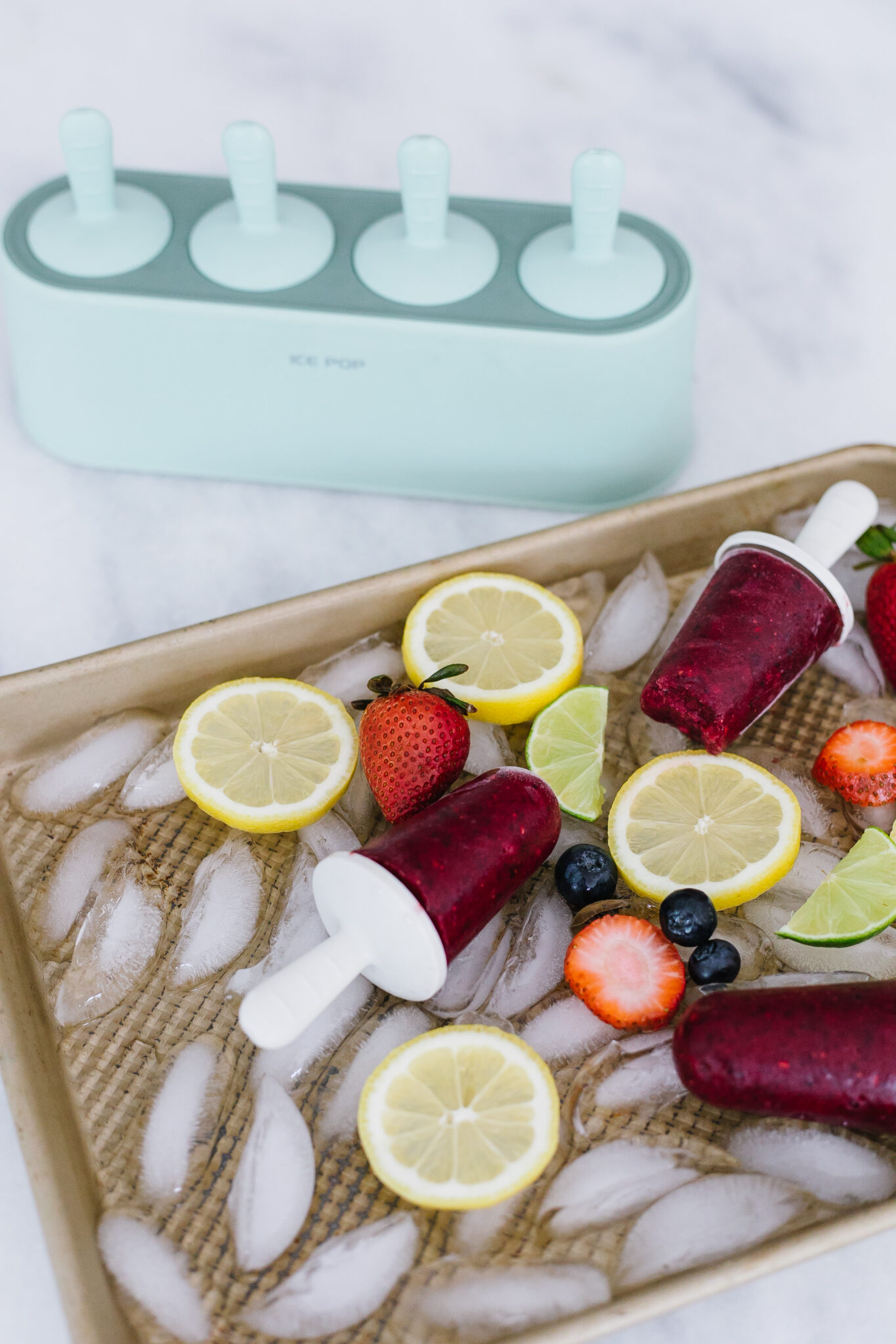 4 Ingredient Summer Popsicle Recipe - Life with NitraaB