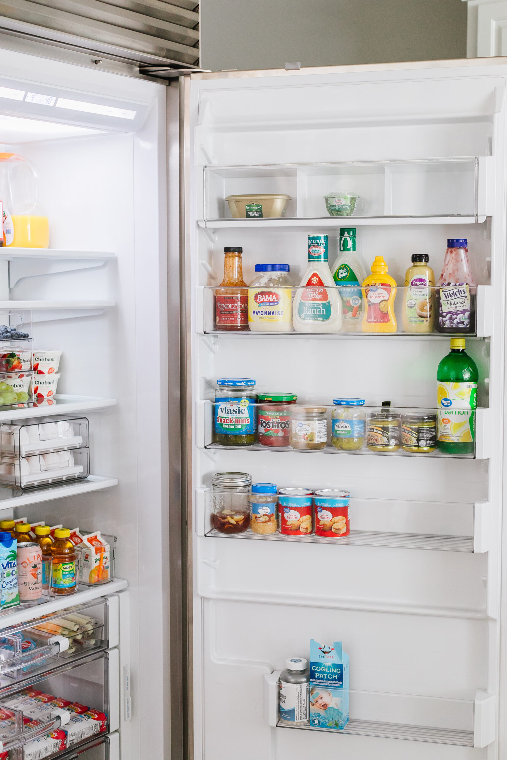 How To Organize A French Door Refrigerator - Life with NitraaB