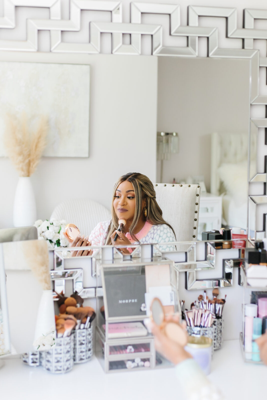 How To Organize Your Makeup Vanity And Store Makeup - Life with NitraaB